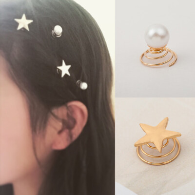 Chic Star-Shaped Hair Clip 1pc Celestial Hairstyle Starry Night Hair ...