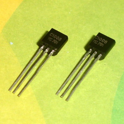 1000 PCS 2SC1008 TO-92 C1008 NPN Transistor Medium Power Amplifiers and ...