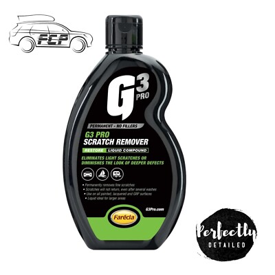 Farecla G3 Pro Scratch Remover Liquid 500ml - Removes Car Scratches ...