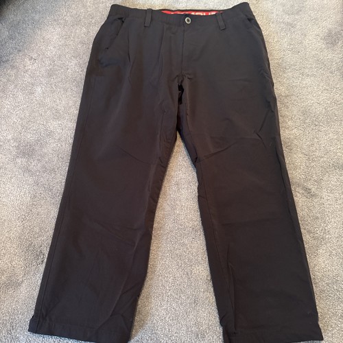 Under Armour Black Pants Storm Material 36x30 BUT Tailored Closer To 29 ...