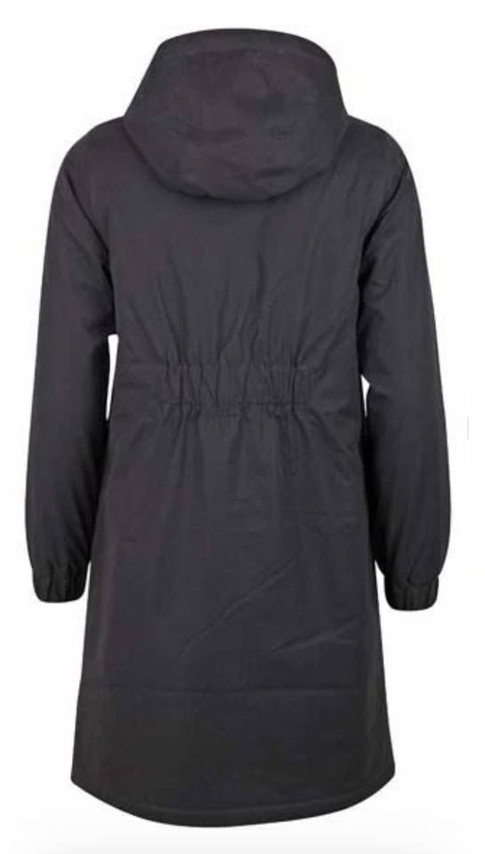 Danefae women s winter parka coat jacket black small s NWT New With ...