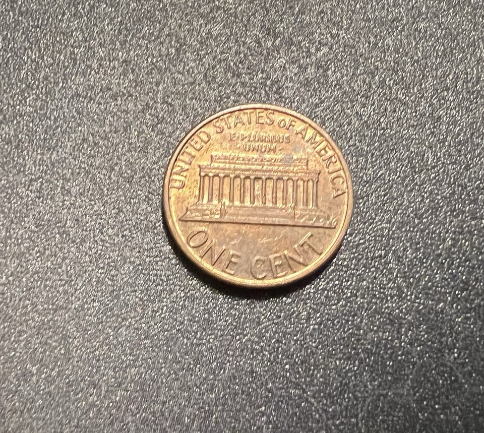 1979 D Penny ERROR ~ONE OF A KIND! Crazy Misstrike, RARE! Dot Between W ...