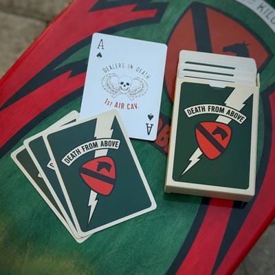 US Army Vietnam 1st Air Cavalry Kilgore Poker Deck - Apocalypse Now ...