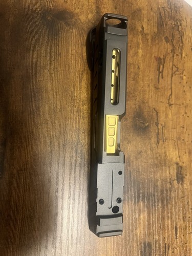 Fdez P365 2.0 Xxl Slide Stripped With Ported Gold Barrel | eBay
