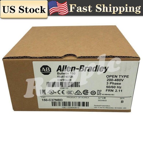 Allen-Bradley 150-C37NBD Soft Starters SMC-3 37A Smart Motor Controller ...