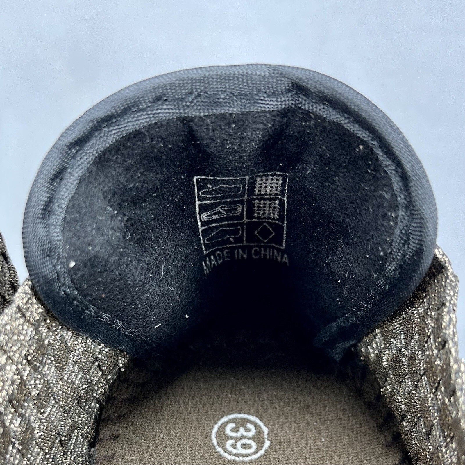 Bernie Mev Smooth Cha Cha Woven Stretch Wedge Slip On Loafer Bronze EU ...