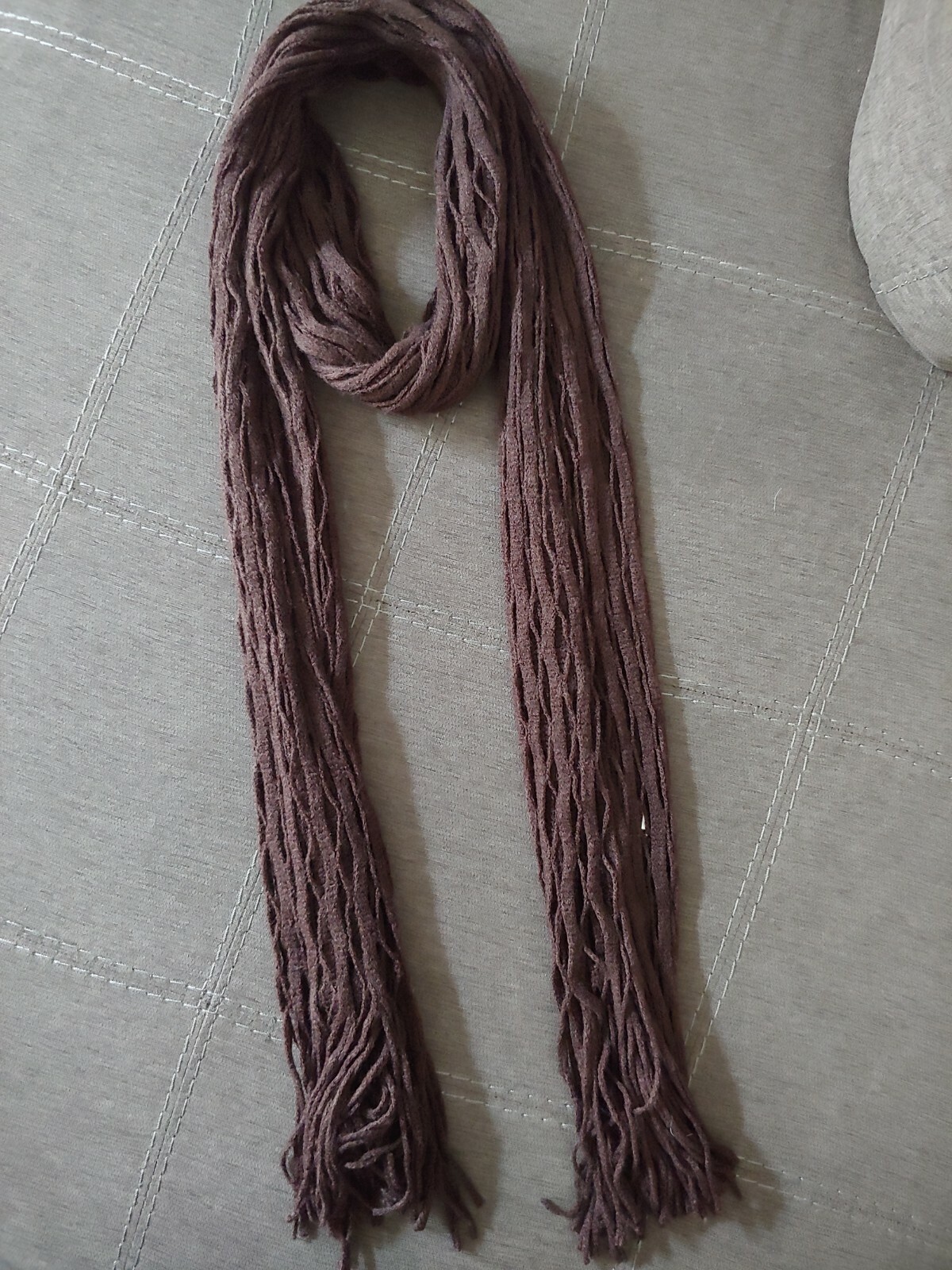 Womens Dark Brown Scarf | eBay
