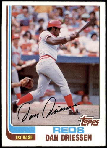 Dan Driessen #785 1982 Topps | eBay