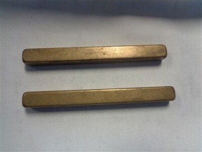 PROPELLER KEY BRASS PAIR ( 2 ) 4 7/8" L X 1/2" W MARINE BOAT | eBay