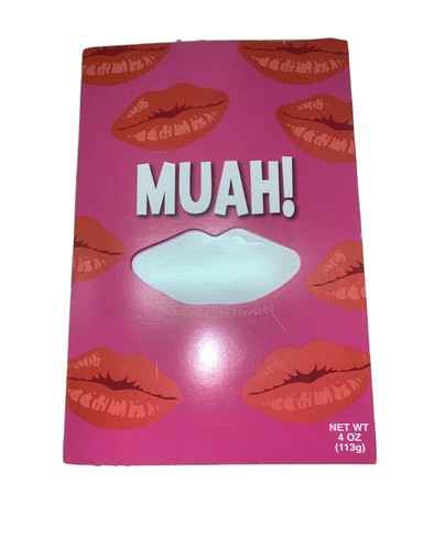 MUAH! valentine Card ( It’s Very Long Card), Add Chocolate Your Loved ...