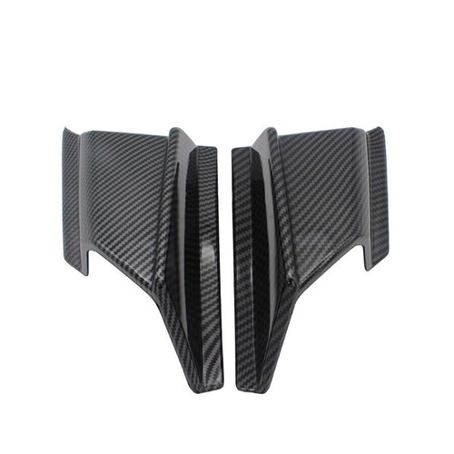 Motorcycle Front Fairing Aerodynamic Winglets Spoilers Air Deflector ...