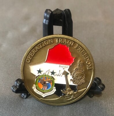 Operation Iraqi Freedom Challenge Coin - US Army - US Central Command ...