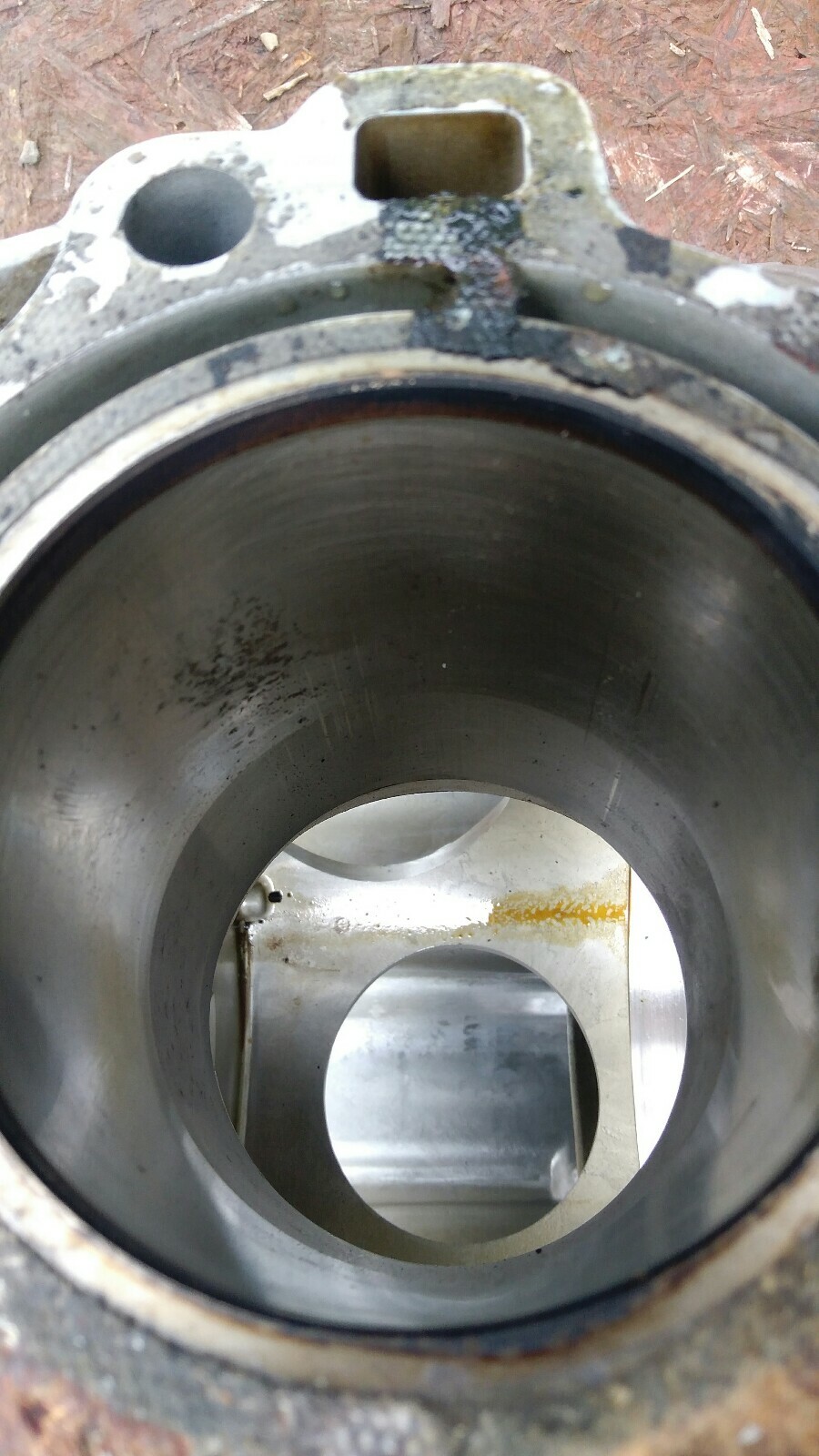 1981 82 Honda Silver Wing 500 GL500 ENGINE MOTOR CRANKCASE CRANK CASE ...