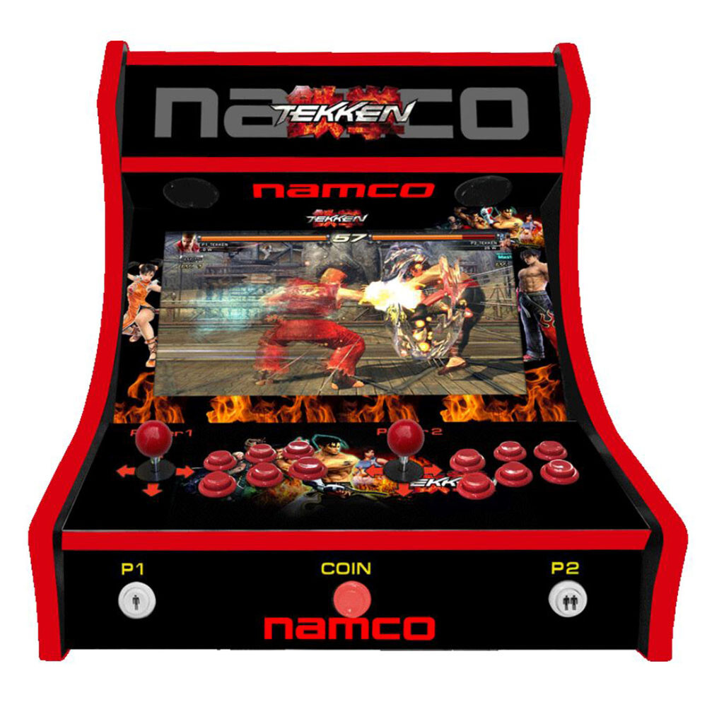 2 Player Bartop Arcade Machine -Tekken Themed Design -With Over 3000 ...