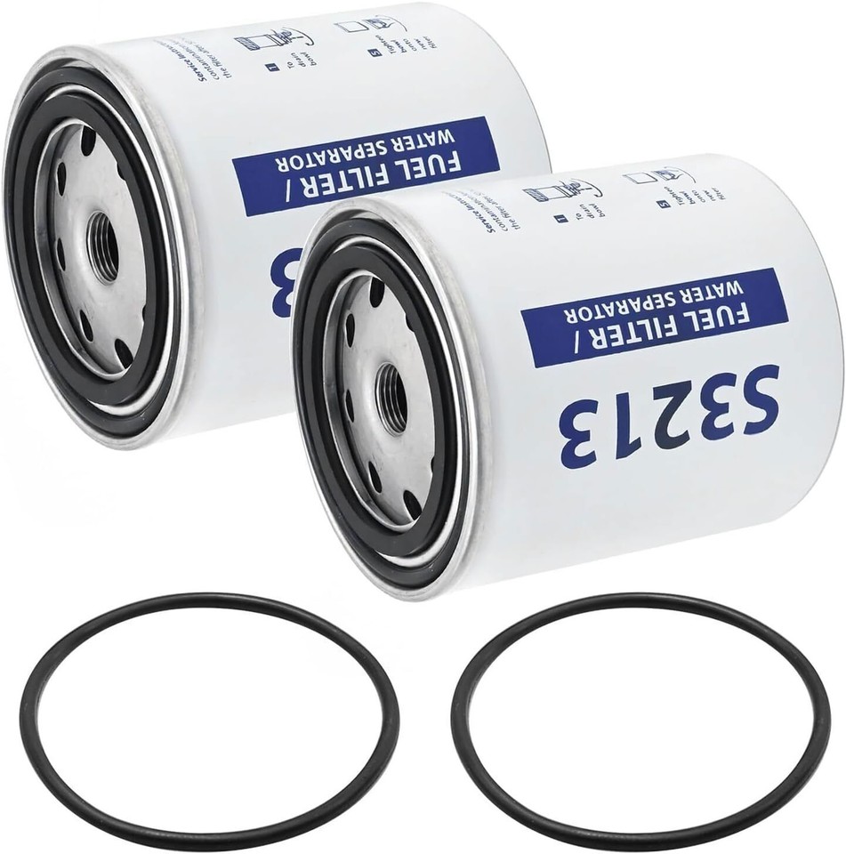 2 PCS Fuel Filter Water Separator for Marine Yamaha Racor Sierra S3213 ...