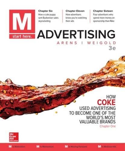 M: Advertising - paperback Arens, William|Weigold, Michael ...