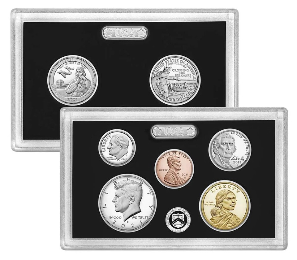 2021 U.S. Mint Silver Proof Set 7 Coins w/ Box & COA ~~ NICE ~~ | eBay