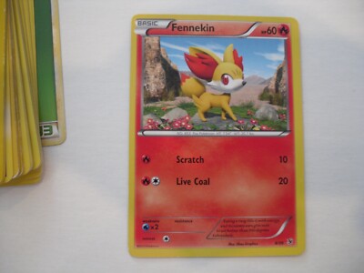Pokemon TCG Card 2013 XY Kalos Starter Set Fennekin 8/39 | eBay