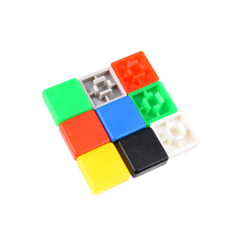 A14 Push Button Switch Micro Tactile Caps Momentary Round Square ...