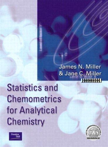 Statistics and Chemometrics for Analytical Chemistry 9780130228888| eBay