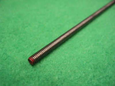 5 STEEL FULLY THREADED ROD 8-32 x 36" STUD BOLT FASTENER ALL THREAD BAR ...