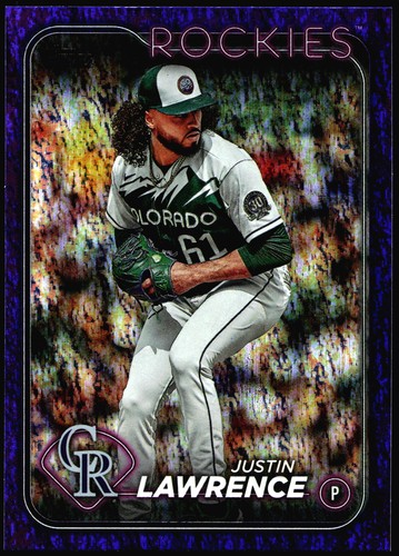 2024 Topps Justin Lawrence #259 Colorado Rockies Baseball | eBay