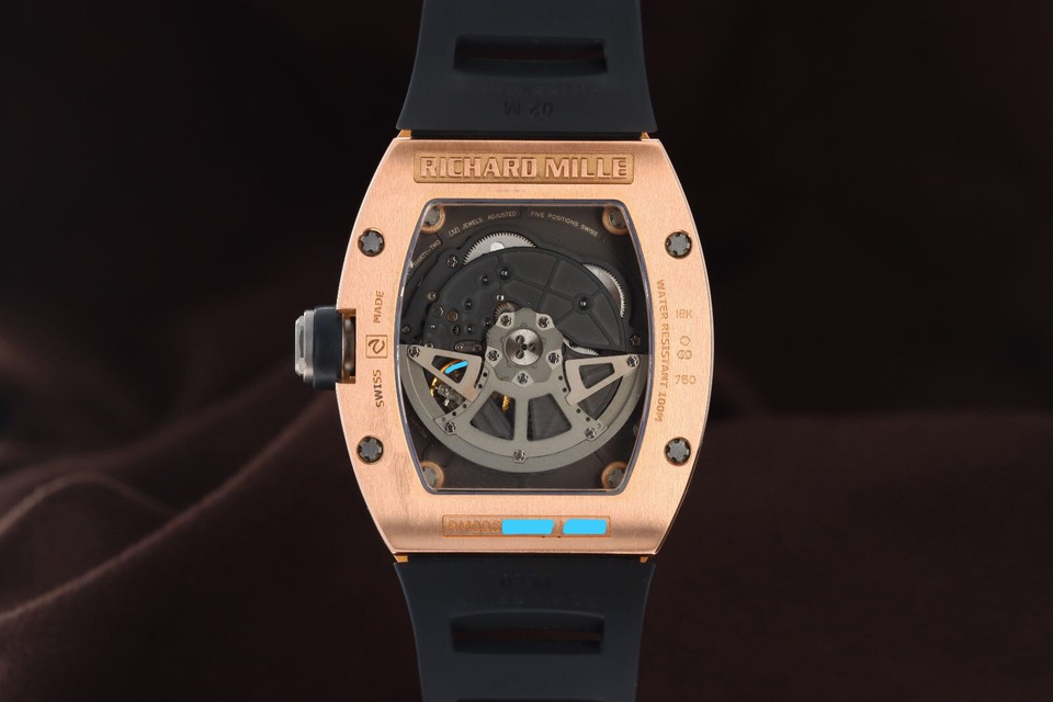 Richard Mille RM005 18kt Rose Gold Skeleton Variable-Geometry RM05-S ...