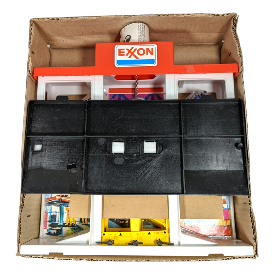 Exxon Gasoline Nasta Parking Station 1987 Vintage New Old Stock Open ...