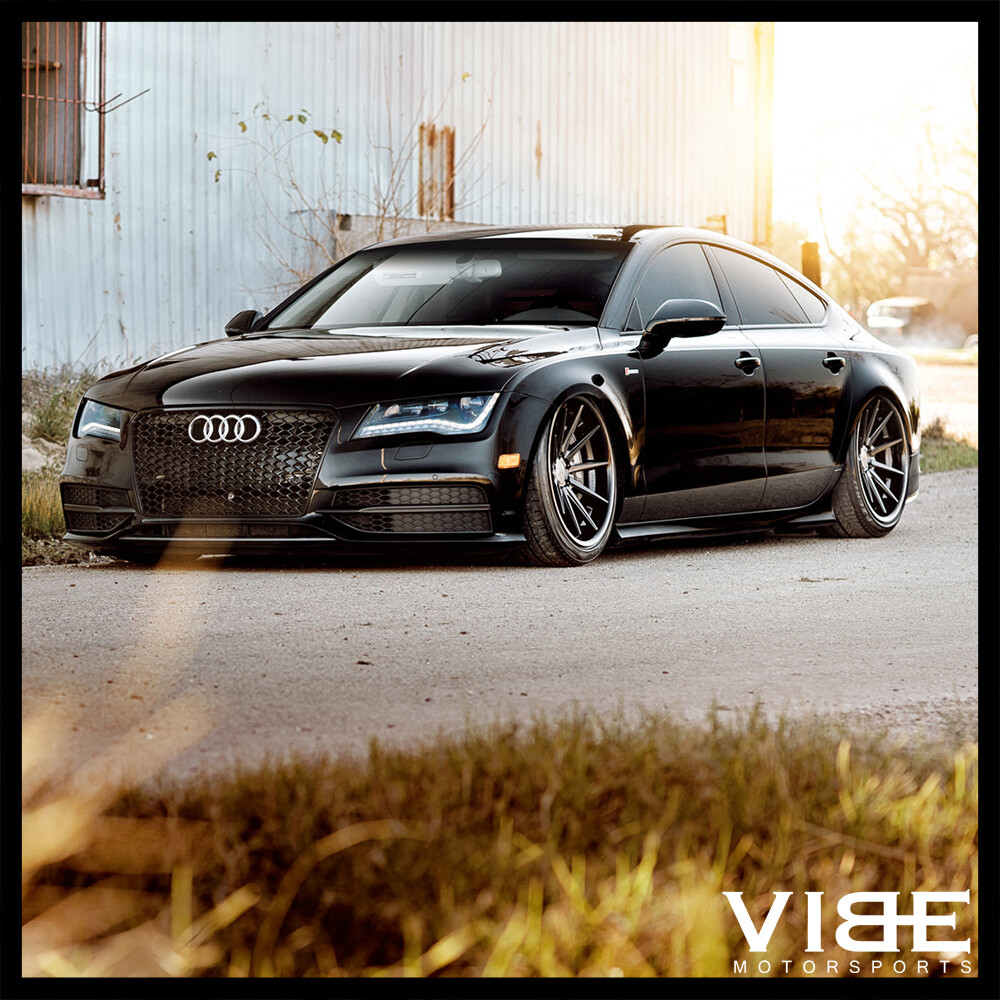 20" Ferrada FR4 Black Concave Wheels Rims | Fits Audi A7 S7 ...