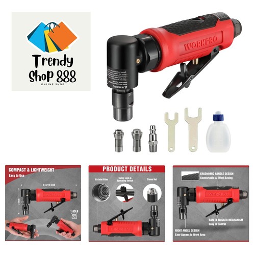 Air Angle Die Grinder, 1/4-Inch Pneumatic Right Angle Die Grinder ...