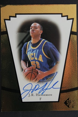 JR Sakuragi Henderson UCLA Autographed 1998 Upper Deck Signed ...