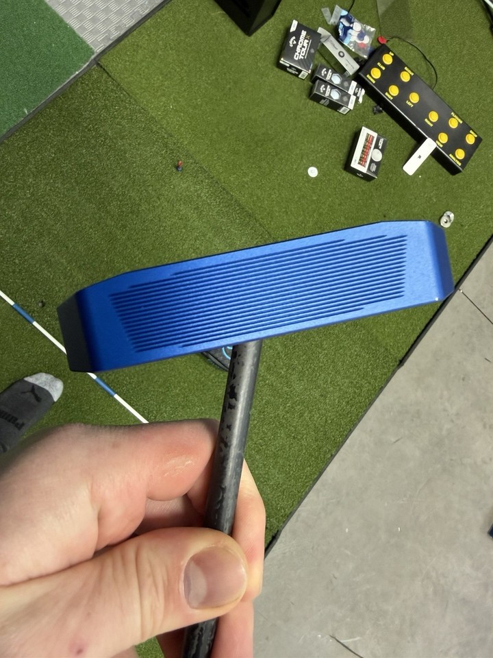 LAB DF3 Putter TPT Pure Precision Graphite Shaft 69° Lie RH 34in Pistol ...