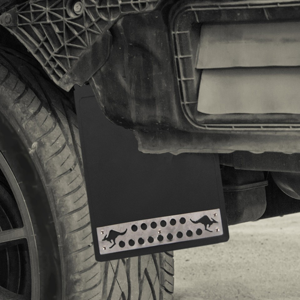 Mud Flaps for Trailer Truck Semi-truck Heavy Duty Rubber Mudguards 2Pcs ...