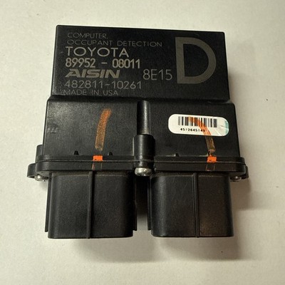 TOYOTA SEAT OCCUPANT DETECTION SENSOR # 89952-08011 OEM | eBay