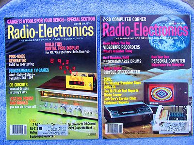 Radio-Electronics 1978 1979 1980 1981 Radio Electronics Magazine 78 79 ...