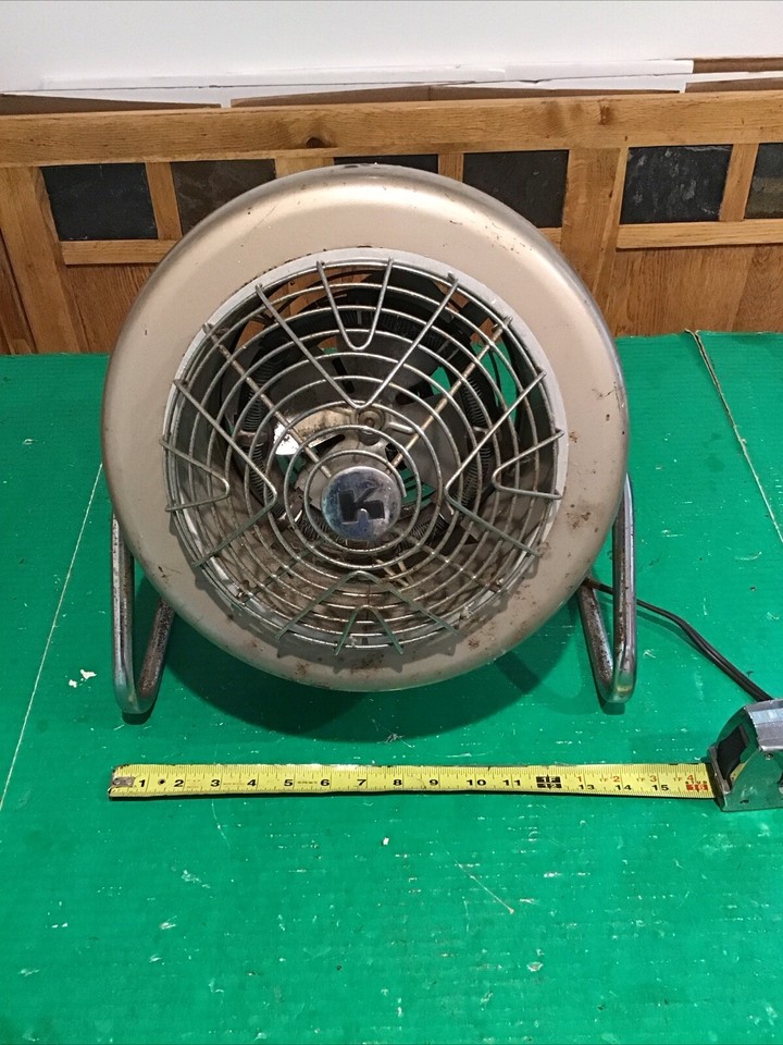 Vintage Sears Kenmore Electric Turbine Heated Fan & Heater Model 7239 ...