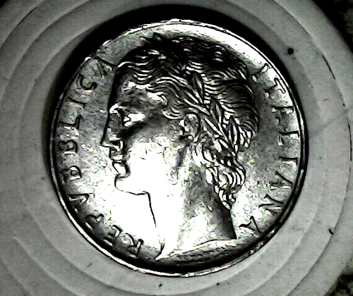 1964 Italian L100 R Italy Coin Lire Repvbblica Italiana Coin AU ...