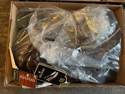 Dan Post Boots Bayou Square Toe Cowboy Mens Brown Dress Boots DP3074 9 ...