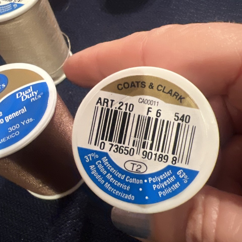 Coats & Clark All Purpose 300 Yd Thread Price Each -Volume Discount MSG ...