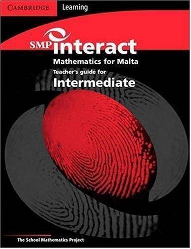 SMP Interact Mathematics for Malta - Intermediate Teacher's Book by ...
