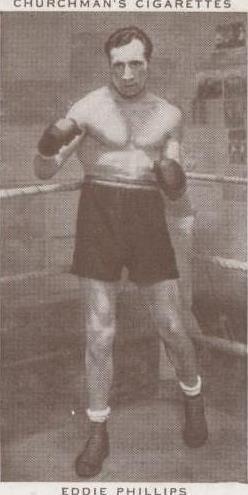 1938 Churchman's Boxing Personalities - Eddie Phillips #33 for sale ...