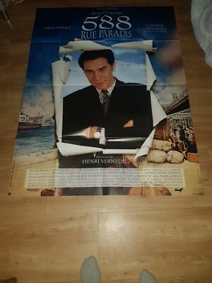 Affiche de cinéma d'époque du film: 588 RUE PARADIS de 1992 (120x160cm ...