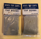 CAP BOMBS 2 PACKS OF 3 SIX TOTAL RANDOM COLORS VINTAGE TOY CAPS | eBay