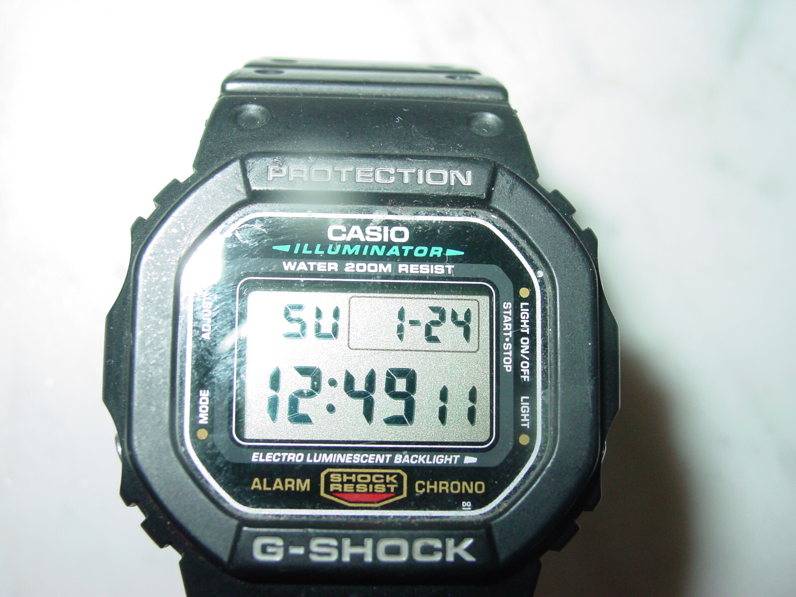 Casio G-Shock DW-5600E Watch Black Illuminator - Gem