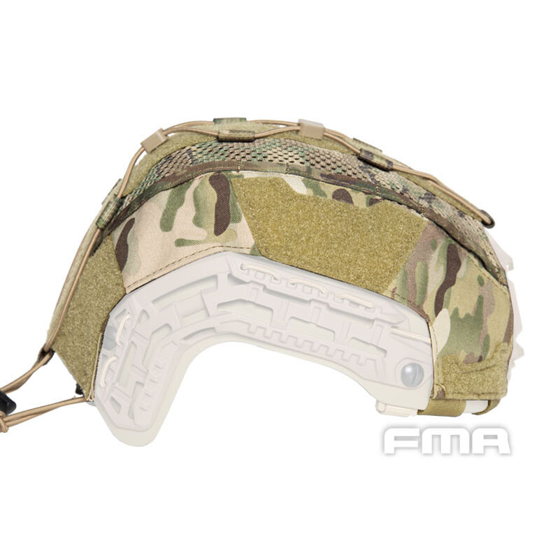 FMA Tactical High Cut Helmet Cover Cloth Caiman Helmet Cover M/L L/XL ...