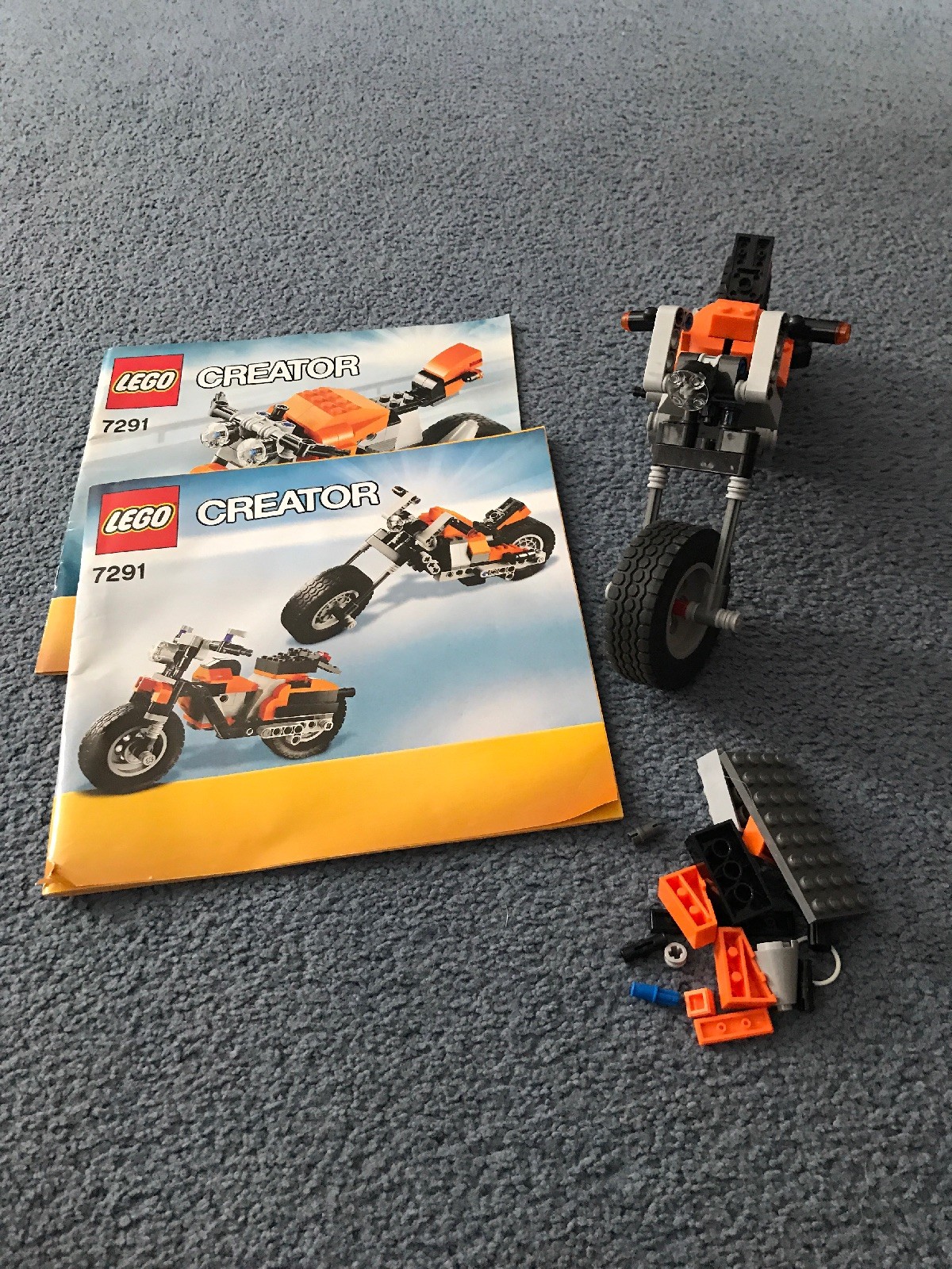 Lego Creator Street Rebel # 7291 196 Pc's Complete 3 Models in 1 | eBay