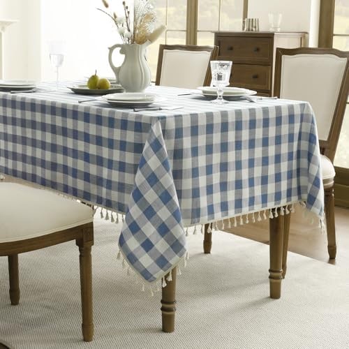 Valentines Pink Gingham Tablecloth Rectangle, Waterproof Heavy | eBay