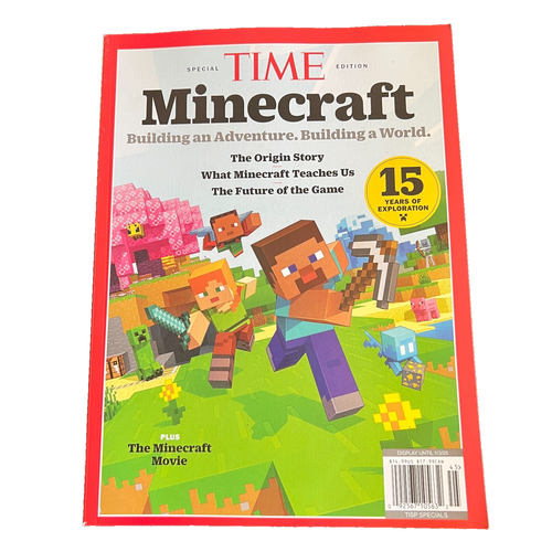 Minecraft Time Magazine Special Edition - 15 Years Of Exploration Movie ...