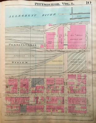 1923 PITTSBURGH PA RAILWAY STEEL SPRING MFG MILLS OIL WELL SUPPLY CO ...