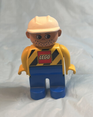 LEGO DUPLO MAN LEGO WORKER FIGURE VINTAGE | eBay